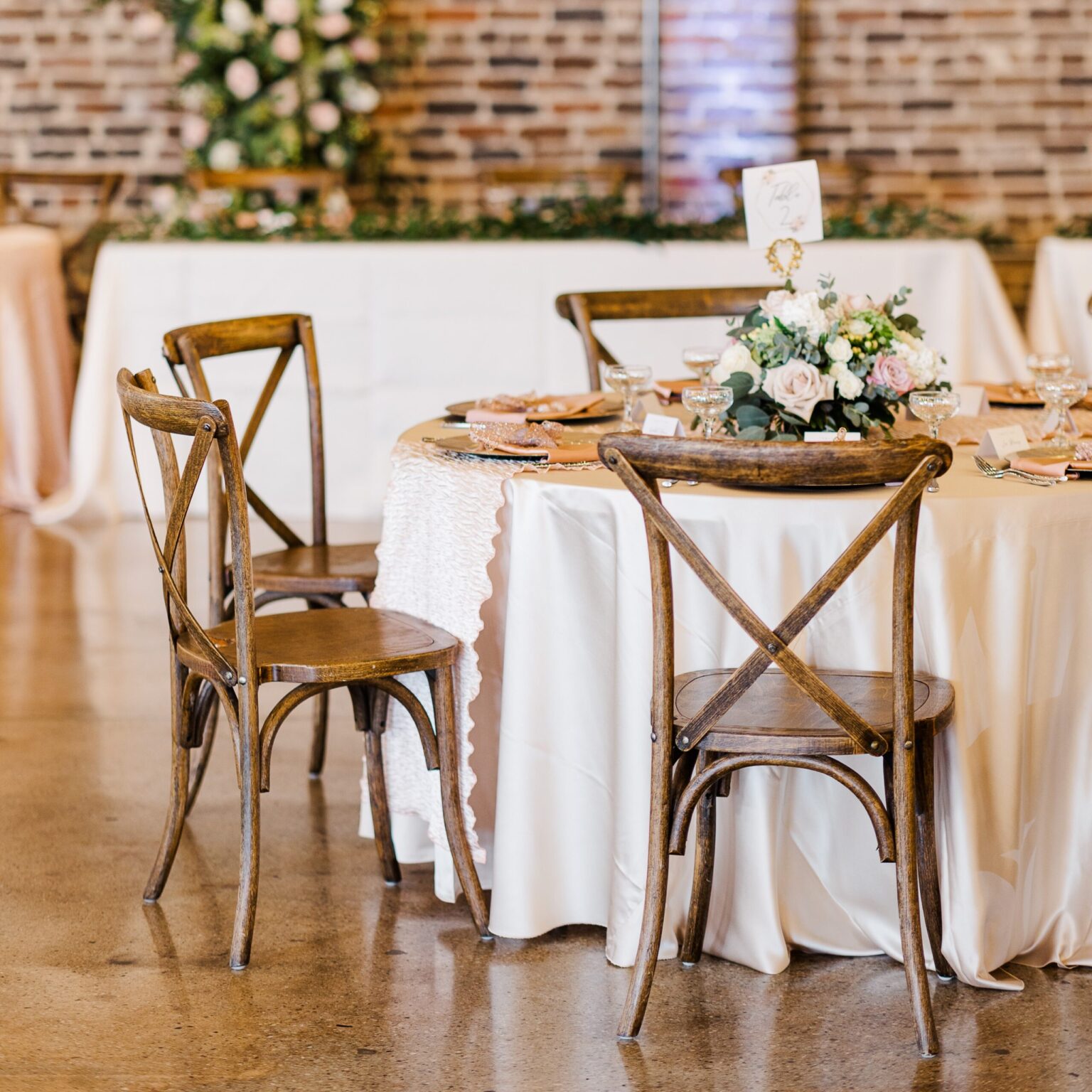 White Table