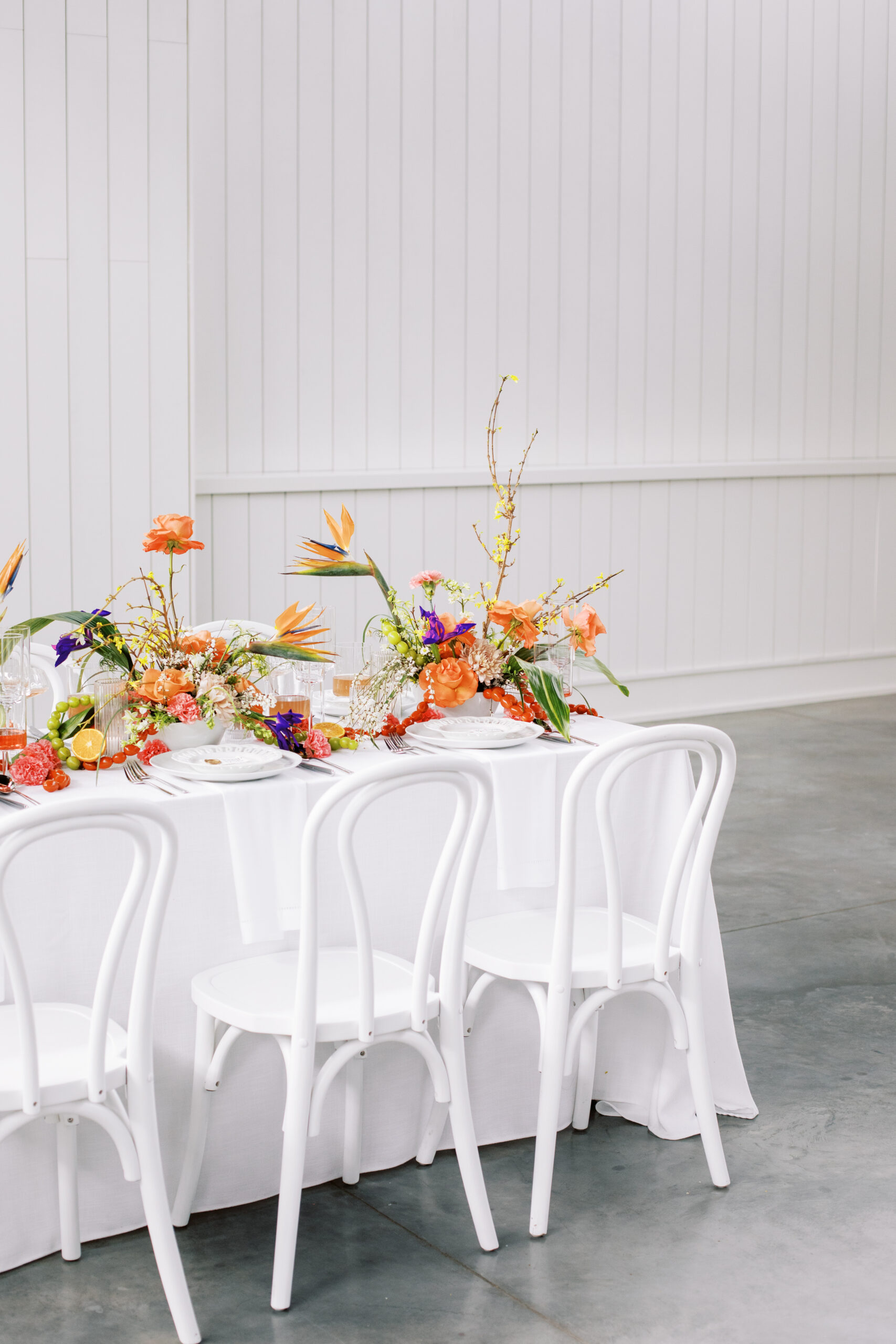 White Table